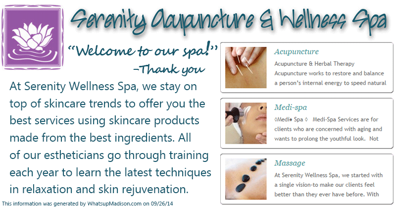 Serenity Acupuncture & Wellness Spa
